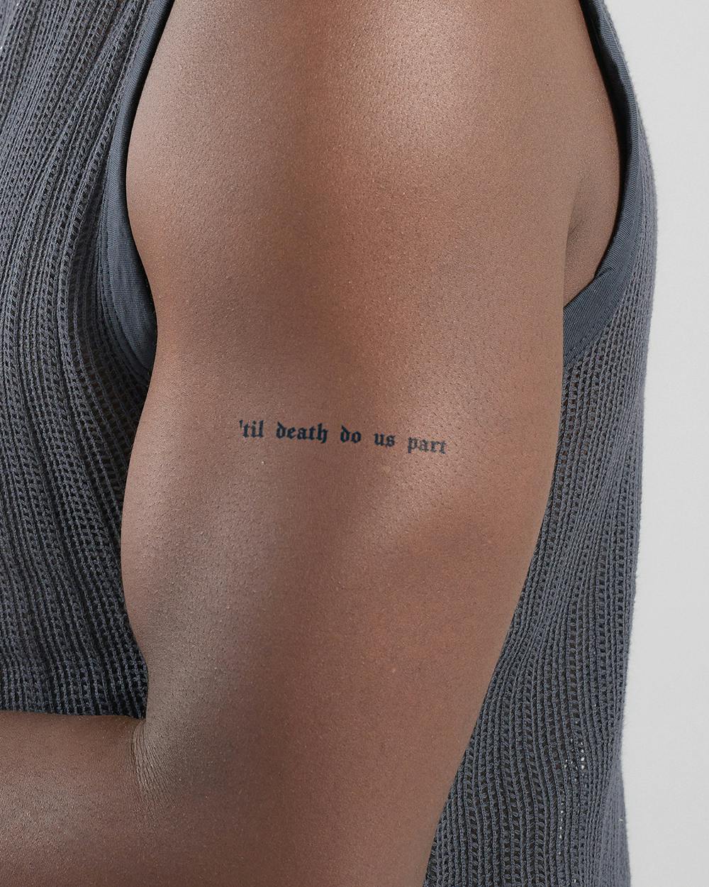 Mourning Tattoo