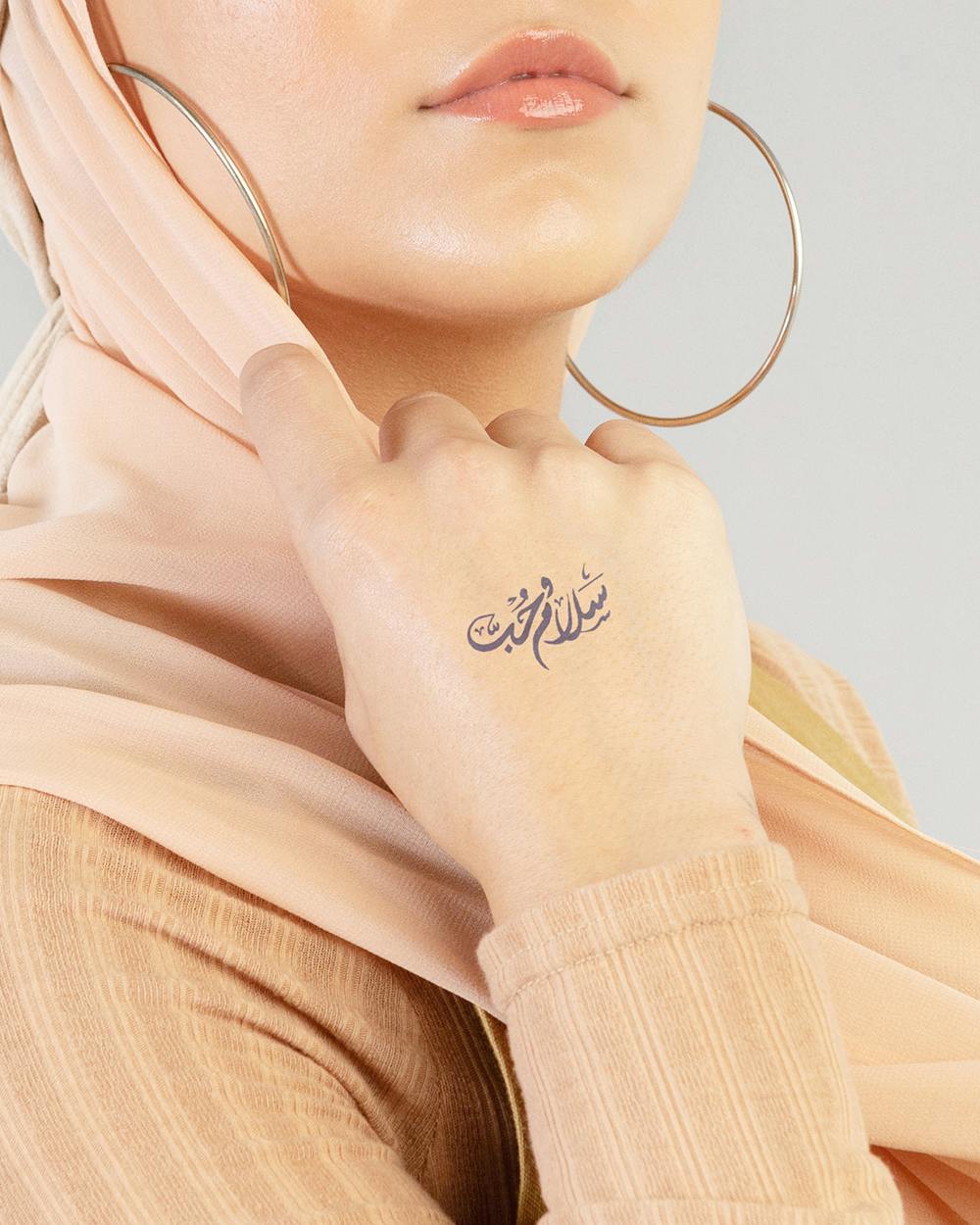 Arabic Tattoos: Elegant Script Ink Designs | Inkbox™ | Semi-Permanent ...