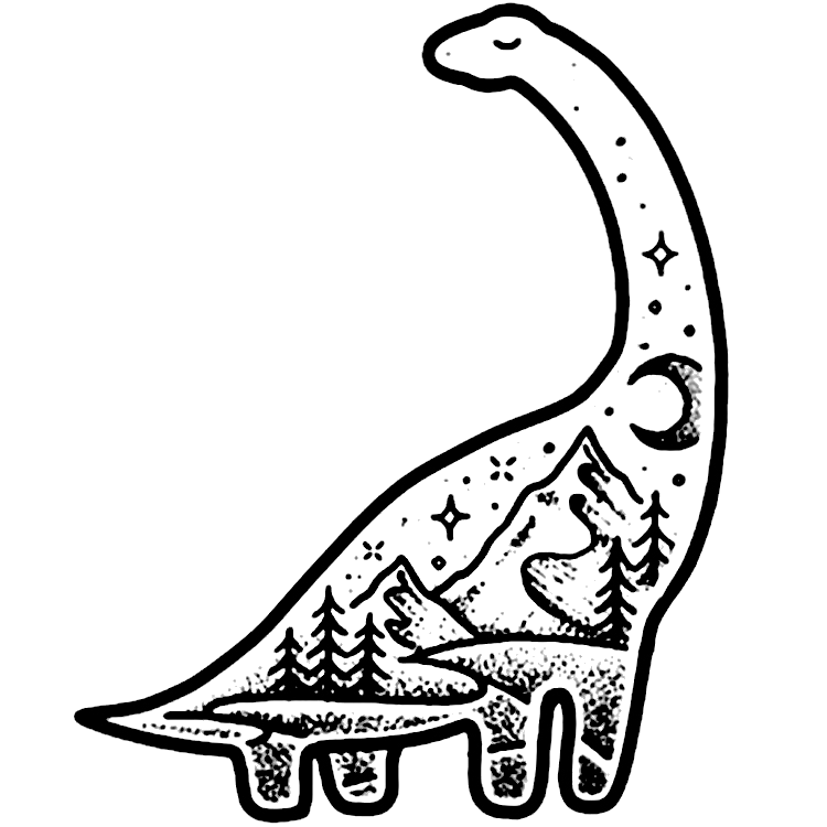 Brontosaurus Tattoo