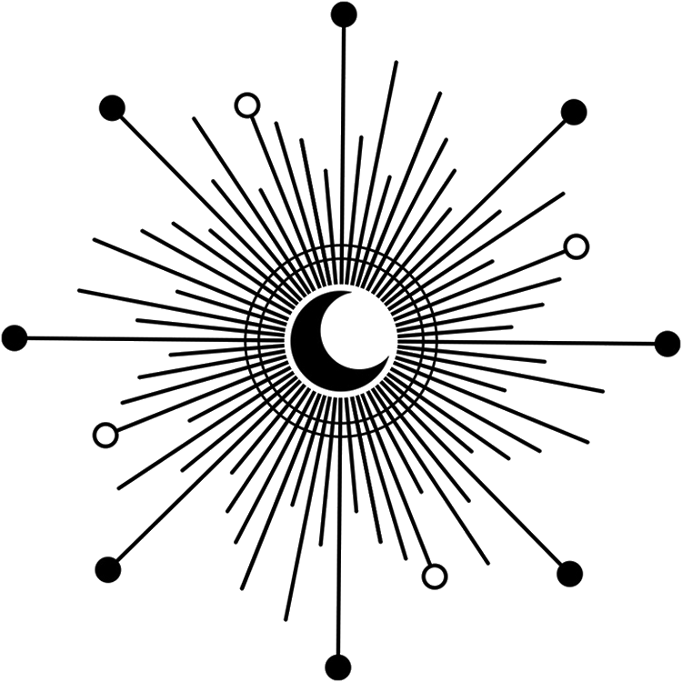 Magic Moon Semi-Permanent Tattoo. Lasts 1-2 weeks. Painless and easy to ...