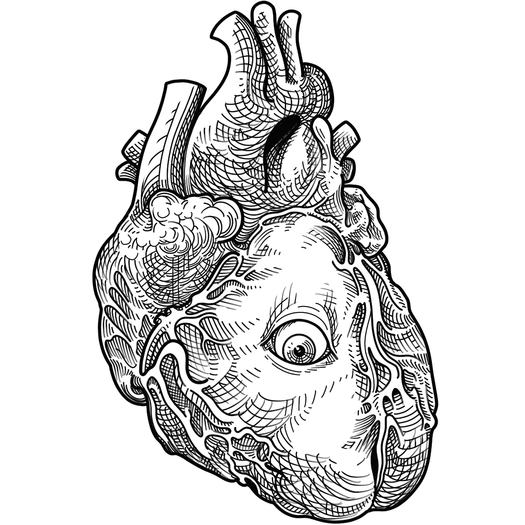 Fine Line Heart Tattoos: Pure Love | Inkbox™ | Semi-Permanent Tattoos