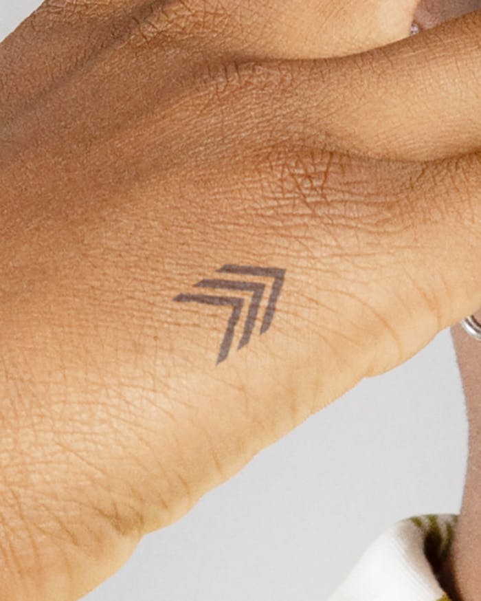 Chevron Print Tattoos