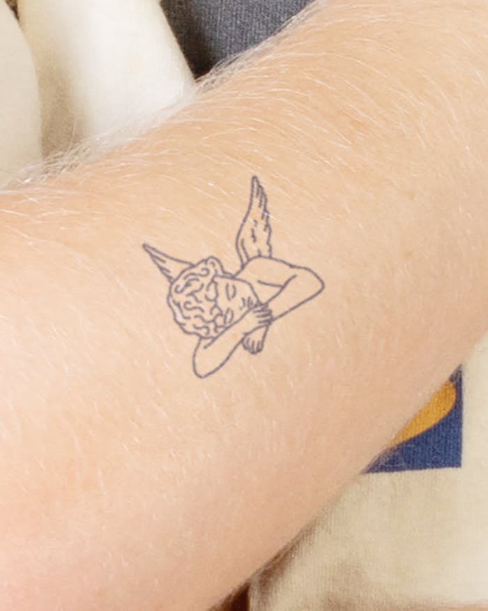 Simple Angel Tattoos