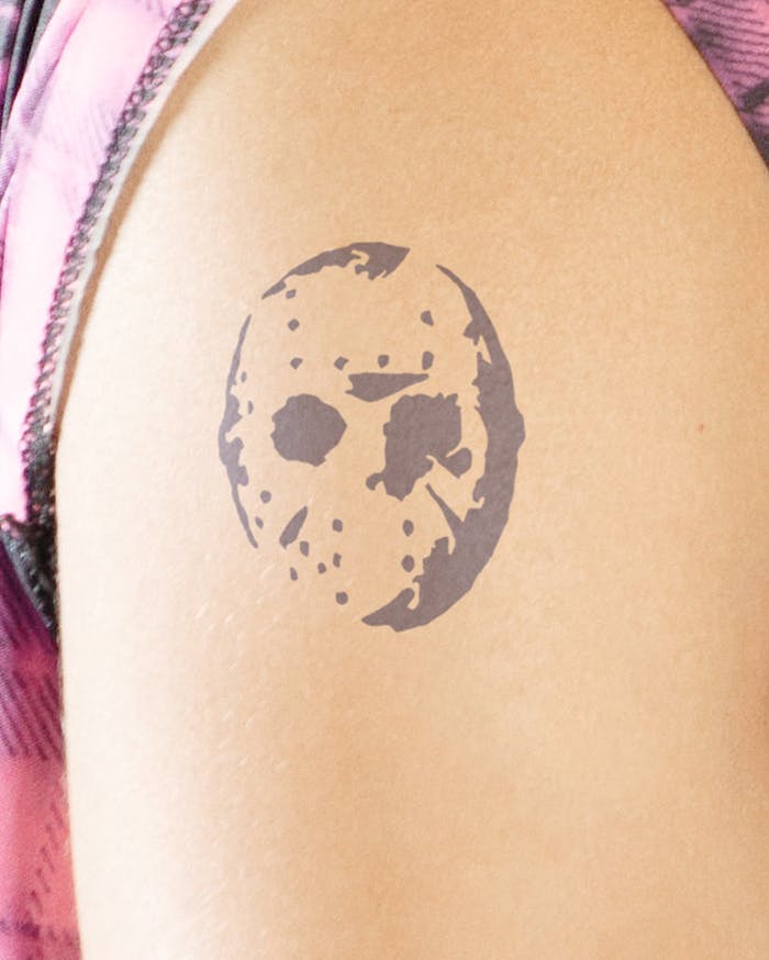 Jason Mask Tattoo