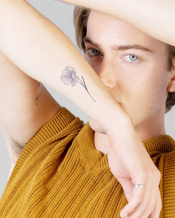 Pop of Color Tattoo - Semi-Permanent Tattoos by inkbox™ - Inkbox™