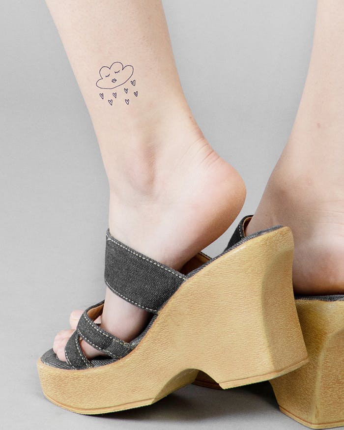 Rain Tattoos: Capturing Nature's Essence | Inkbox™ | Semi-Permanent Tattoos