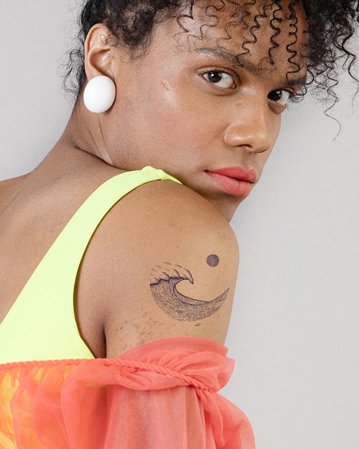 Wavy Ink: Best Wave Tattoo Designs | Inkbox™ | Semi-Permanent Tattoos