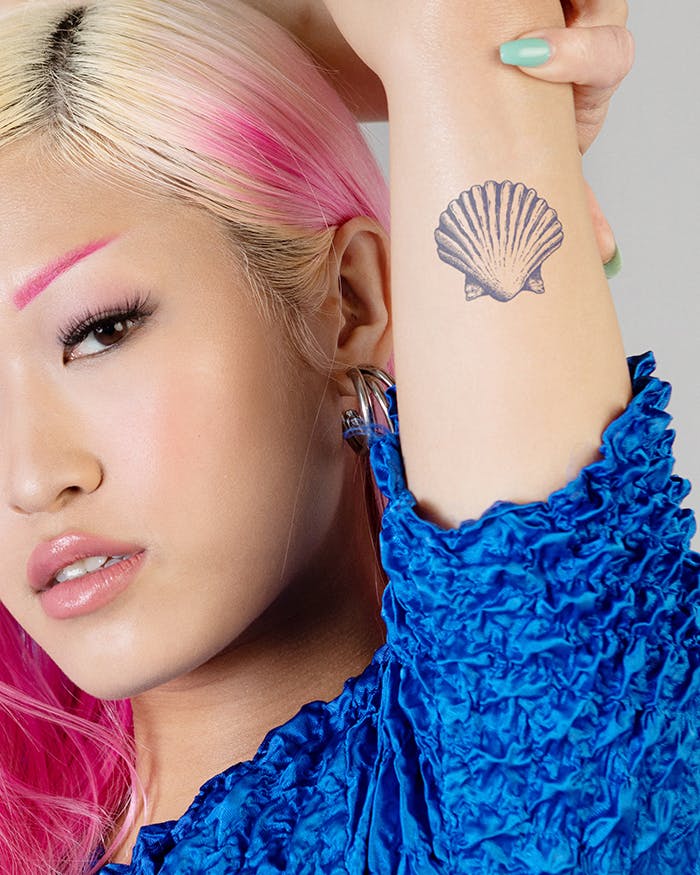 Seashell Tattoo Designs - Beachy and Beautiful Tattoos | Inkbox™ | Semi ...