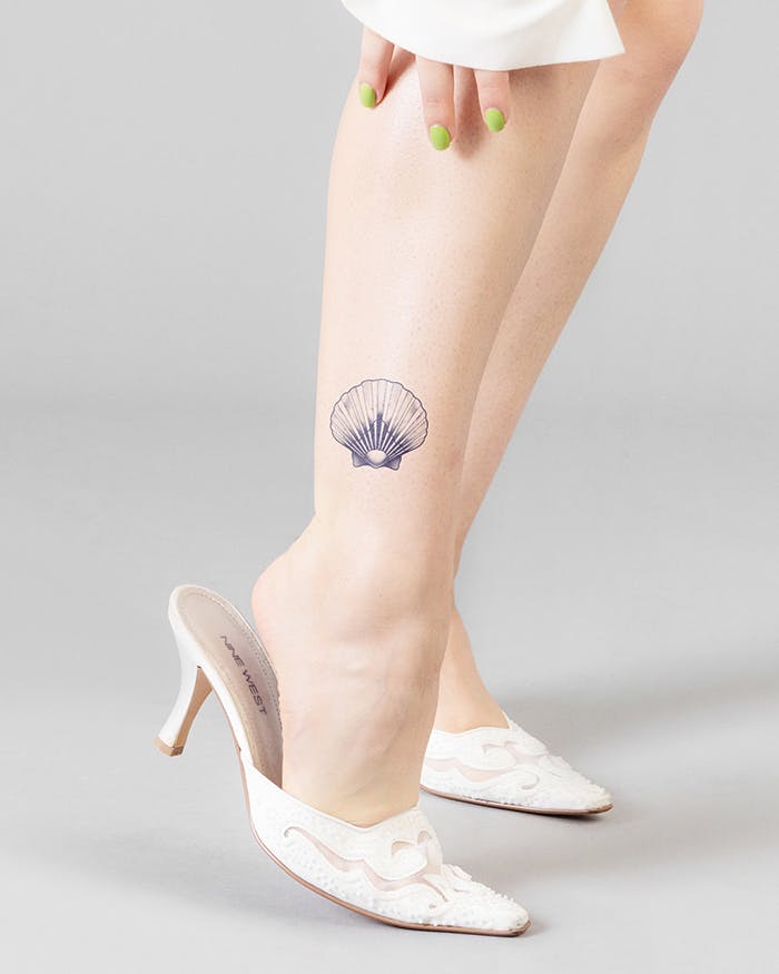 Seashell Tattoo Designs - Beachy and Beautiful Tattoos | Inkbox™ | Semi ...