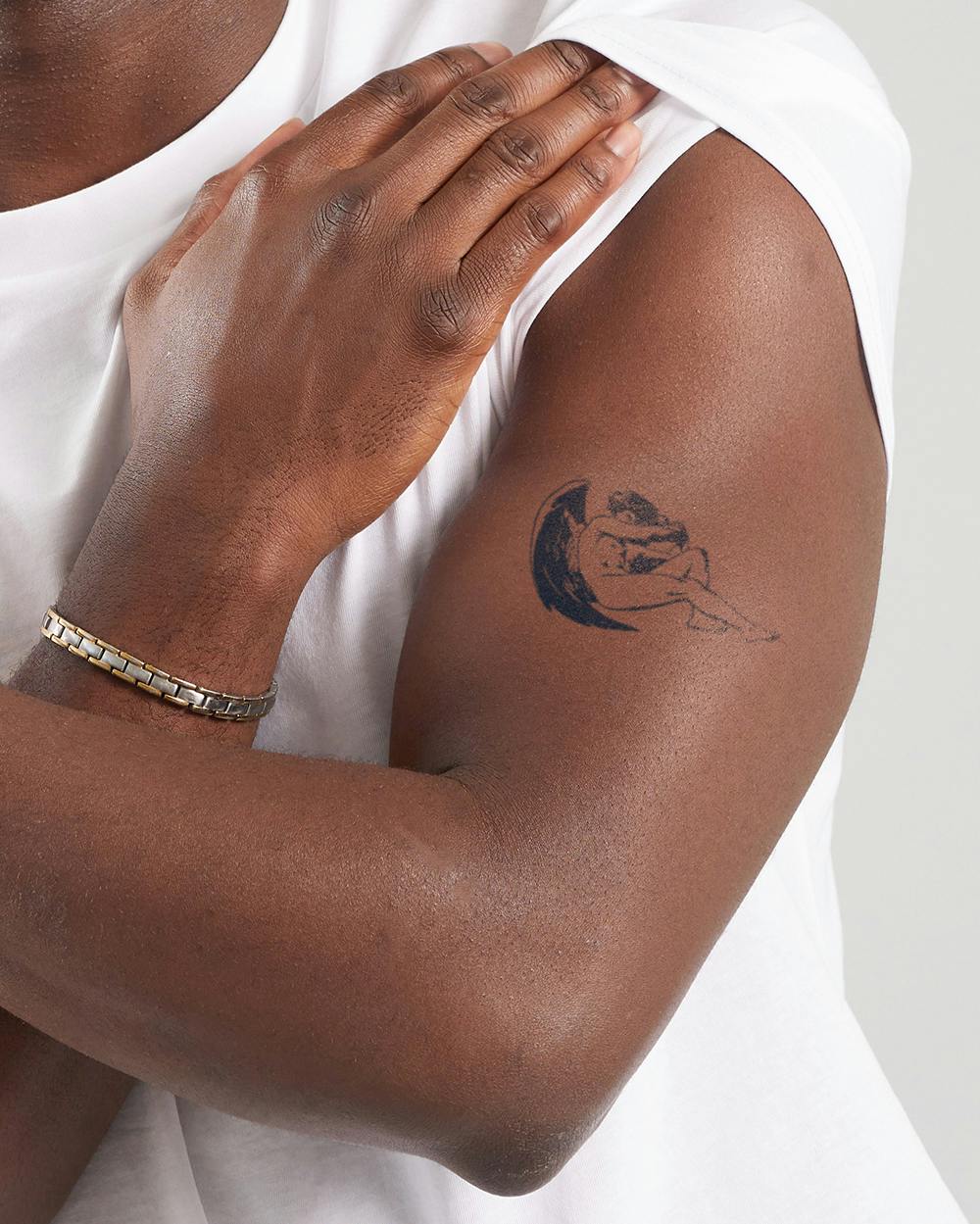 Fallen Angel Tattoos - Dark and Divine Ink | Inkbox™ | Semi-Permanent ...