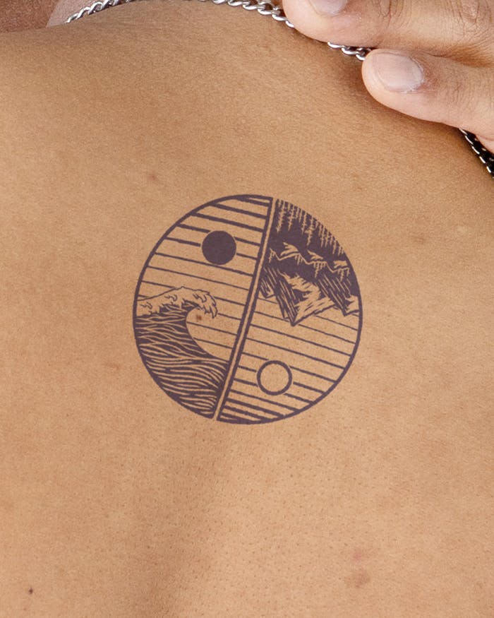 Balanced Soul Tattoo - Semi-Permanent Tattoos by inkbox™ - Inkbox™