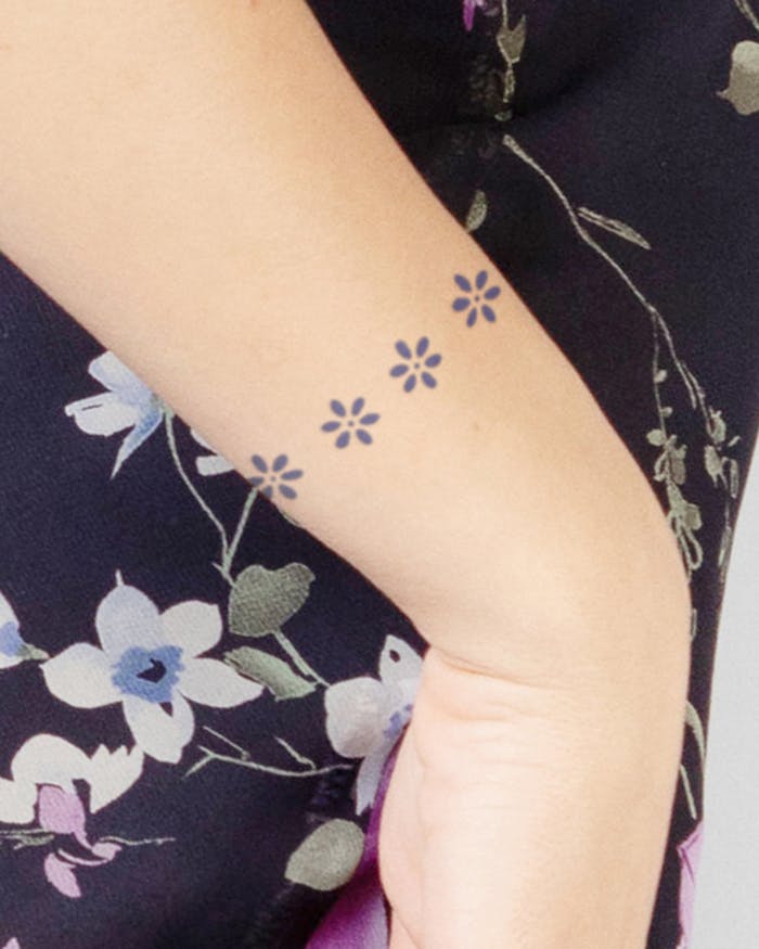 Sixties Style Tattoo - Semi-Permanent Tattoos by inkbox™ - Inkbox™