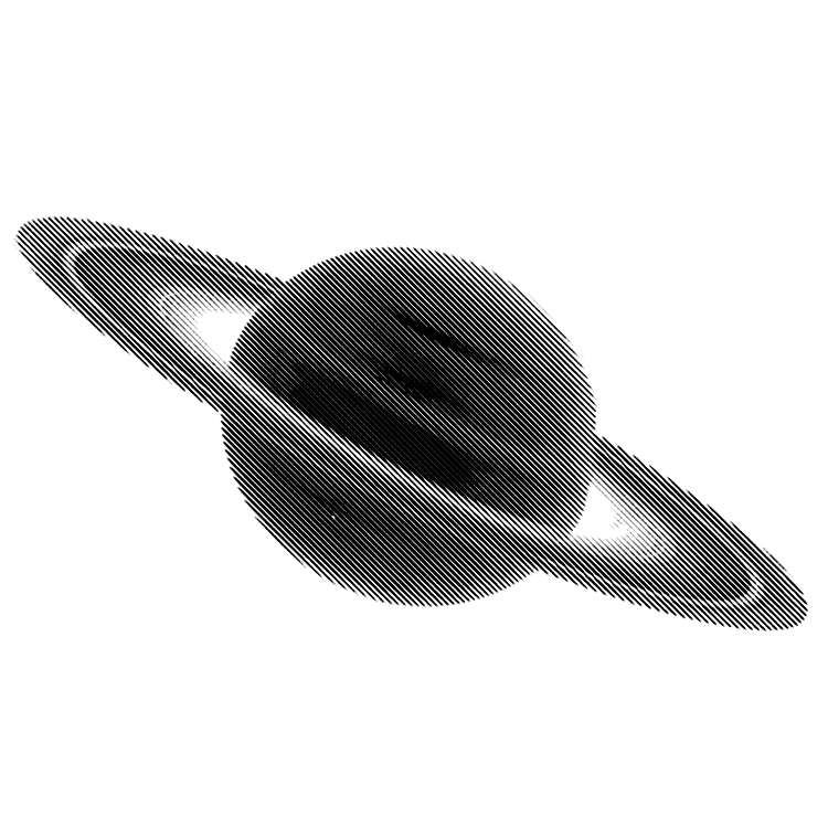 Planet Saturn Tattoo