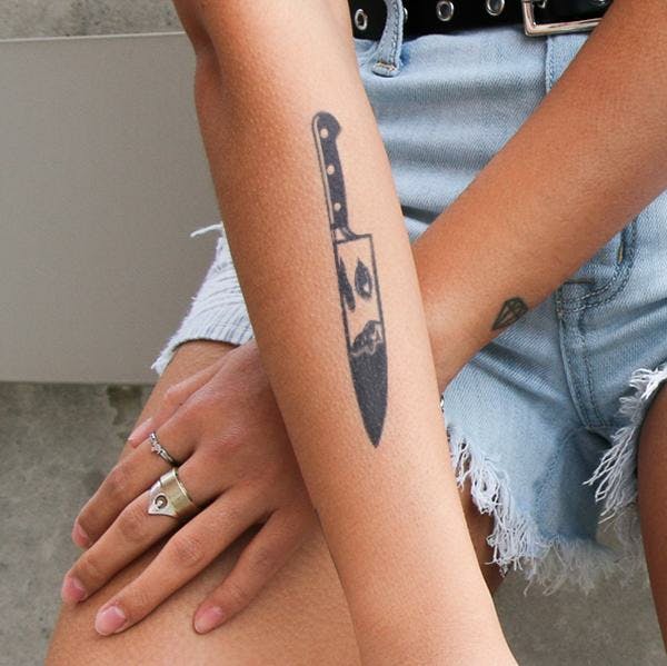 Bad Tiffany Tattoo - Semi-Permanent Tattoos by inkbox™ - Inkbox™