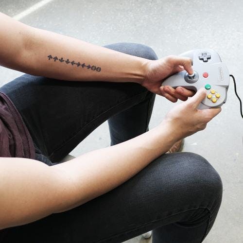 Contra Tattoo - Semi-Permanent Tattoos by inkbox™ - Inkbox™