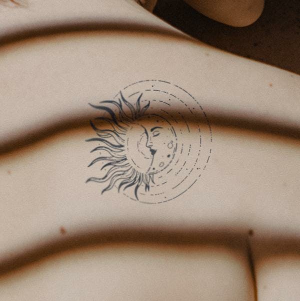 The High Priestess Tattoo - Semi-Permanent Tattoos by inkbox™ - Inkbox™