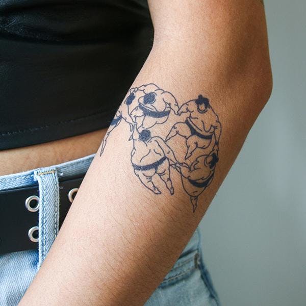 Step Back Tattoo - Semi-Permanent Tattoos by inkbox™ - Inkbox™