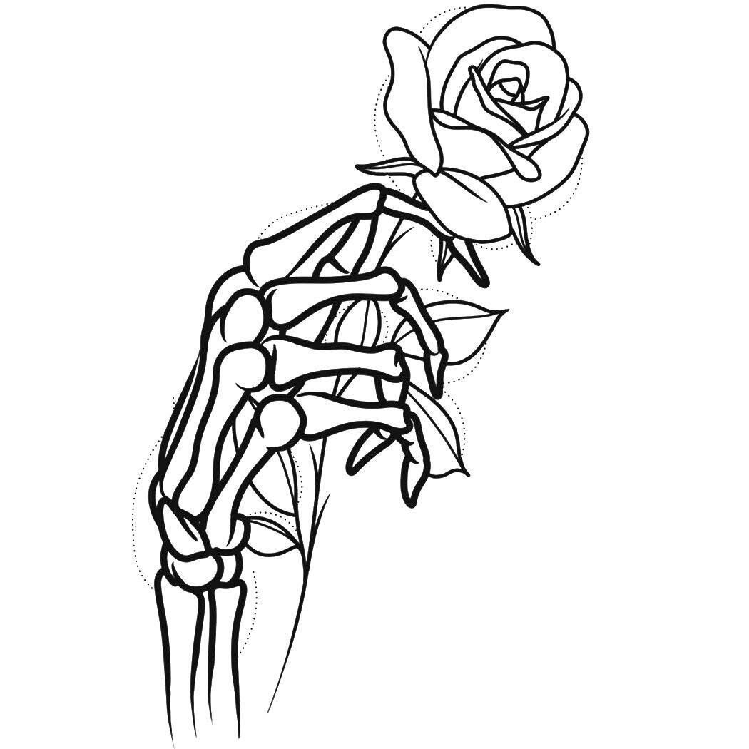 Skeleton Tattoos: Designs & Inspiration | Inkbox™ | Semi-Permanent Tattoos