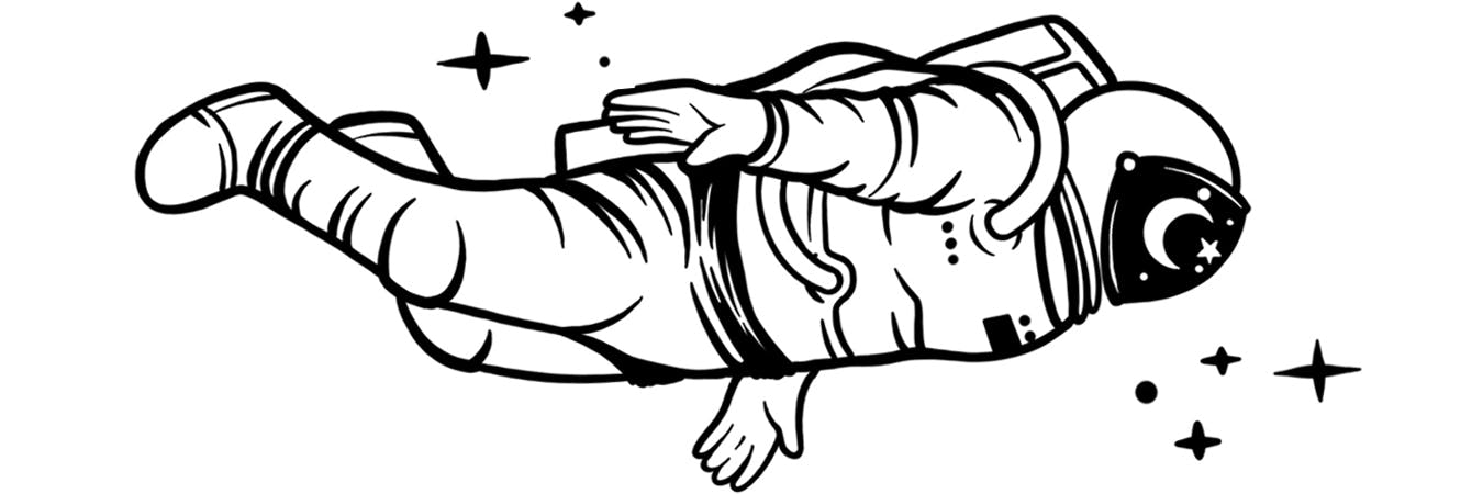 Major Tom Tattoo - Semi-Permanent Tattoos by inkbox™ | Inkbox™ | Semi ...