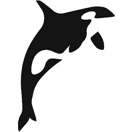 Shamu Semi-Permanent Tattoo. Lasts 1-2 weeks. Painless and easy to ...