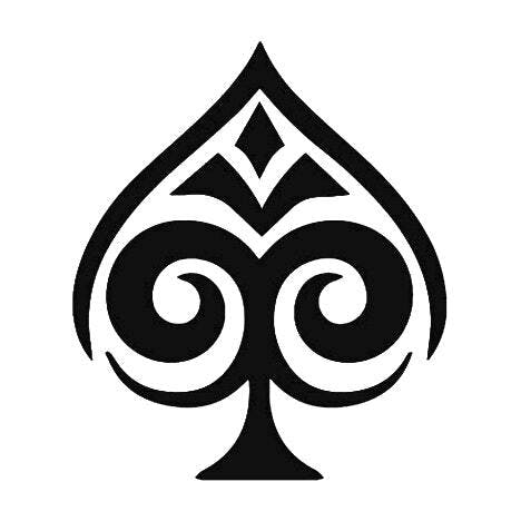 Spade Tattoos: Designs & Inspiration | Inkbox™ | Semi-Permanent Tattoos