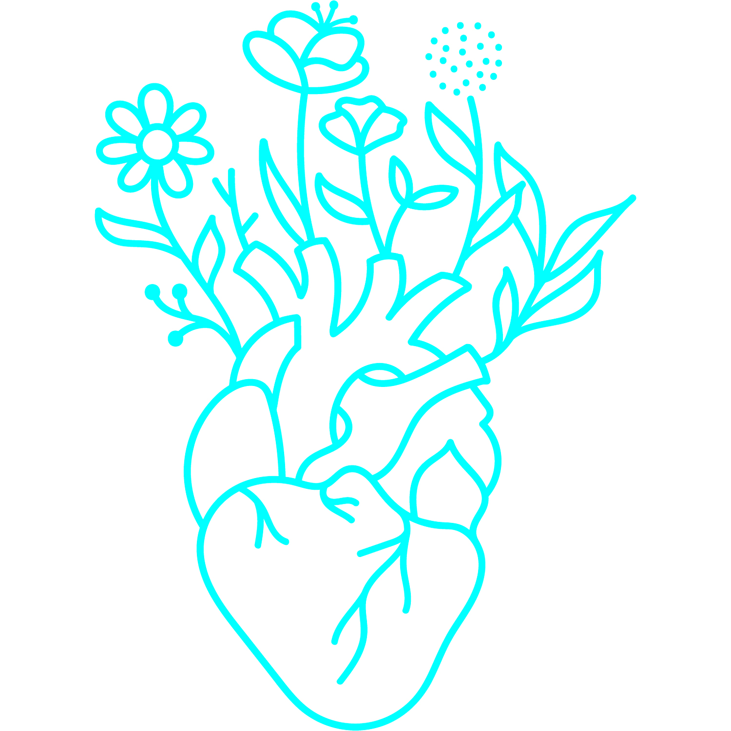 Blooming Semi-Permanent Tattoo. Lasts 1-2 weeks. Painless and easy to ...