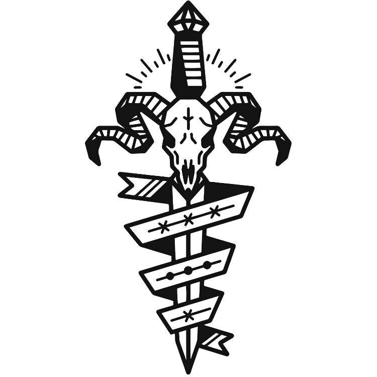 Conquered Tattoo - Semi-Permanent Tattoos by inkbox™ | Inkbox™ | Semi ...