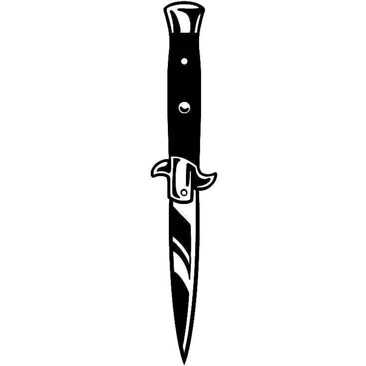 Switchblade Tattoo - Semi-Permanent Tattoos by inkbox™ | Inkbox™ | Semi ...