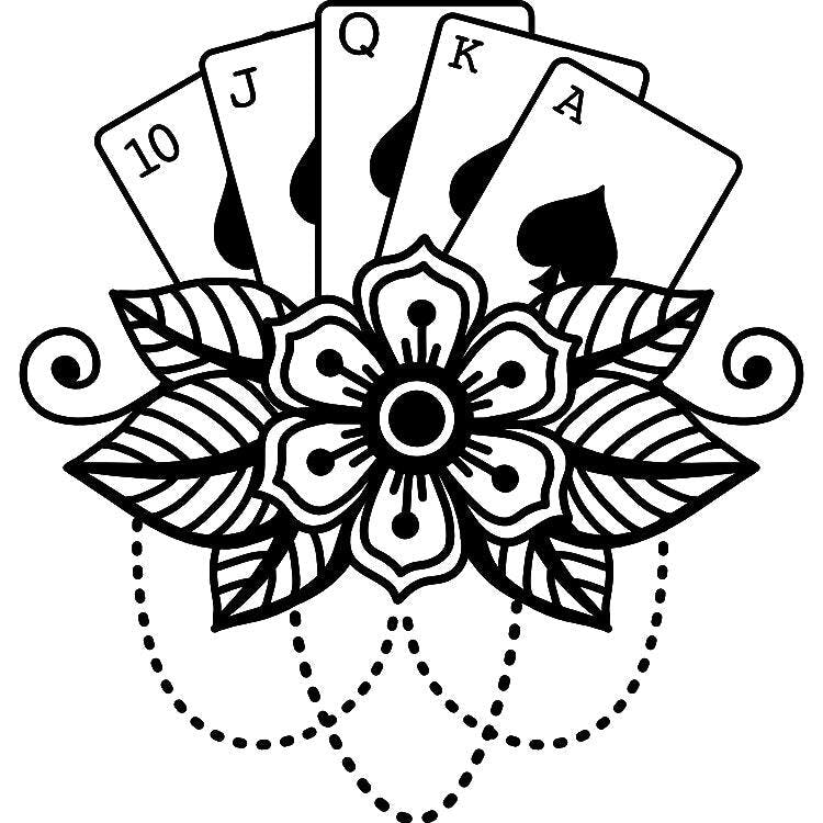 Spade Tattoos: Designs & Inspiration | Inkbox™ | Semi-Permanent Tattoos