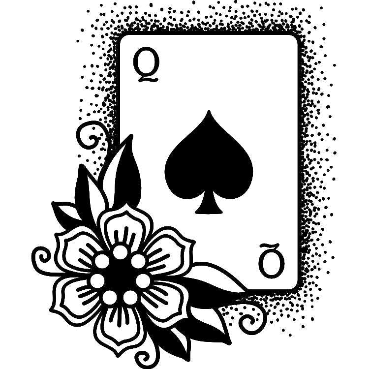 Spade Tattoos: Designs & Inspiration | Inkbox™ | Semi-Permanent Tattoos