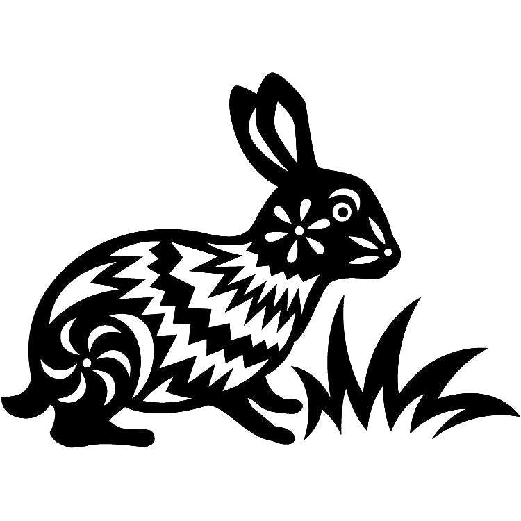 The Compassionate Rabbit Tattoo - Semi-Permanent Tattoos by Inkbox™