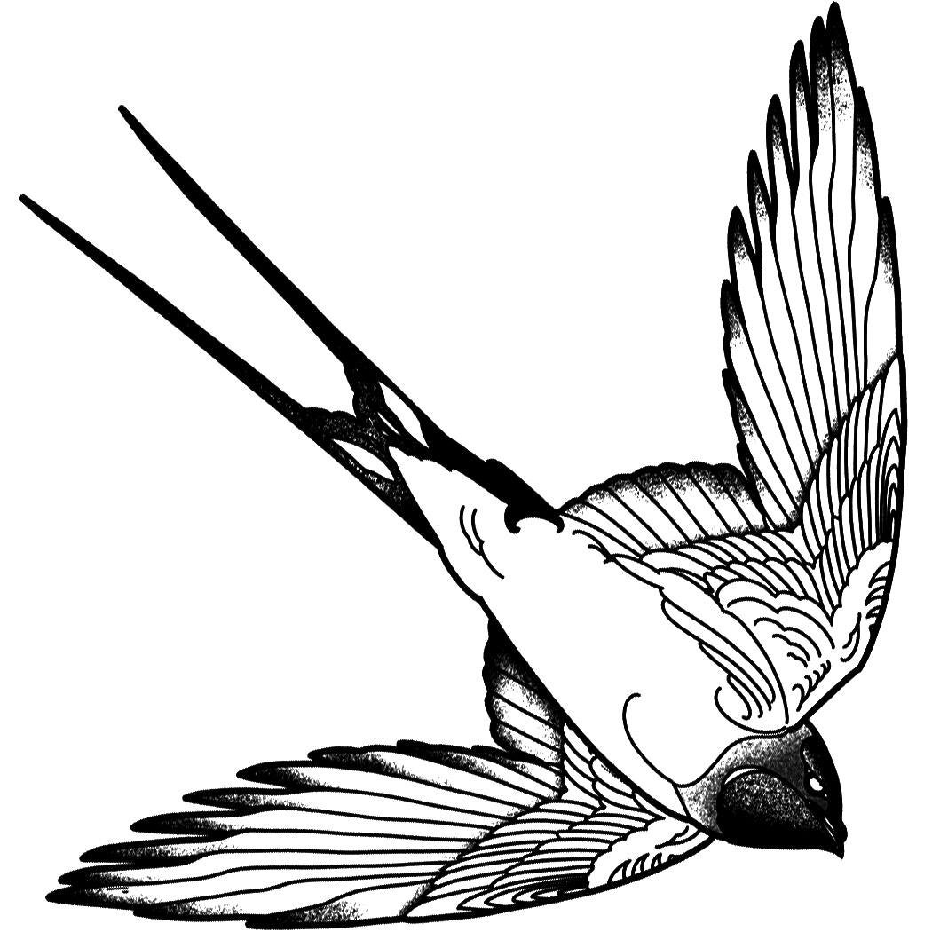 Hirundo Semi-Permanent Tattoo. Lasts 1-2 weeks. Painless and easy to ...