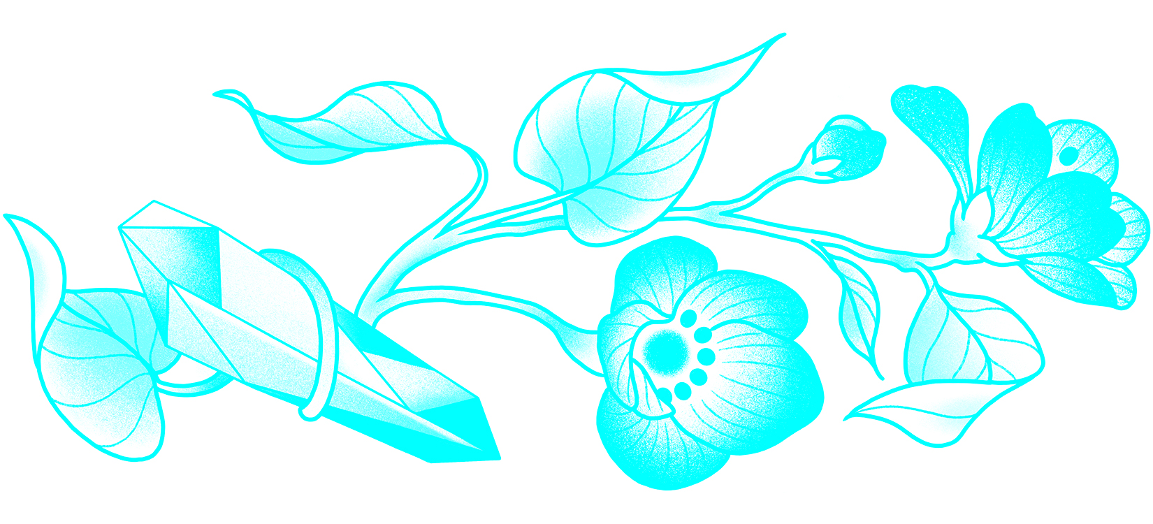 Crystal Spell Semi-Permanent Tattoo. Lasts 1-2 weeks. Painless and easy ...