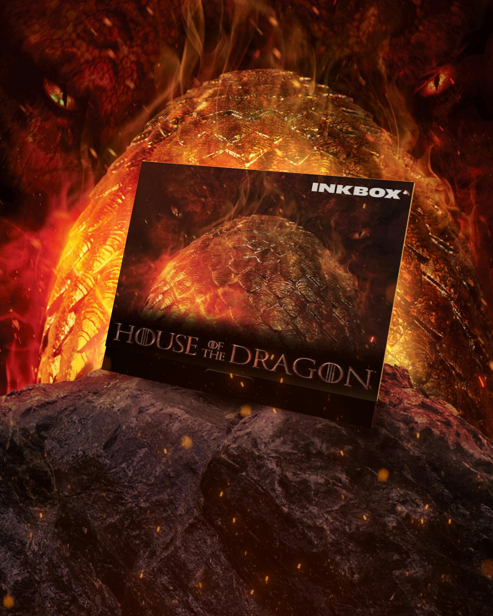 Dragon Skeleton Back Tattoo